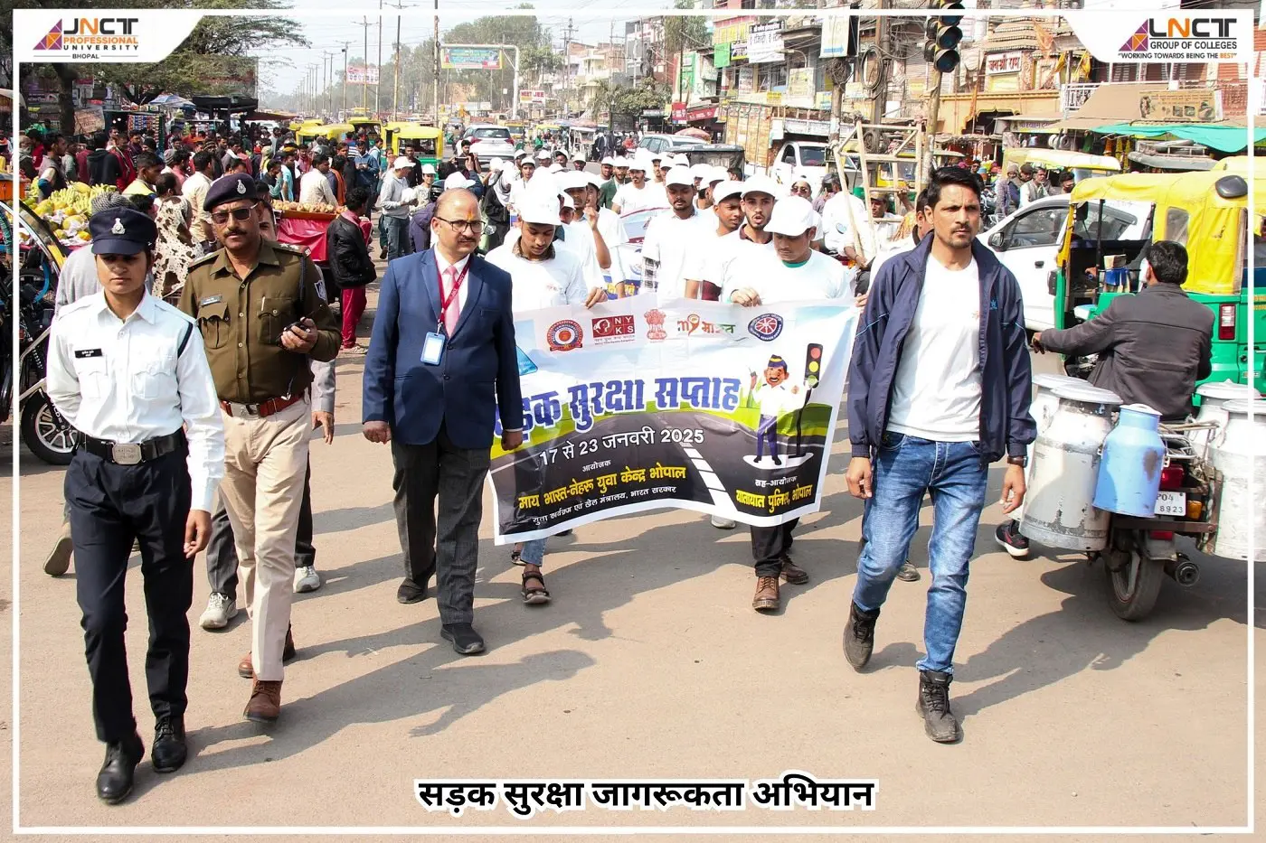 Road Safety Awareness Campaign - JNCT Professional University